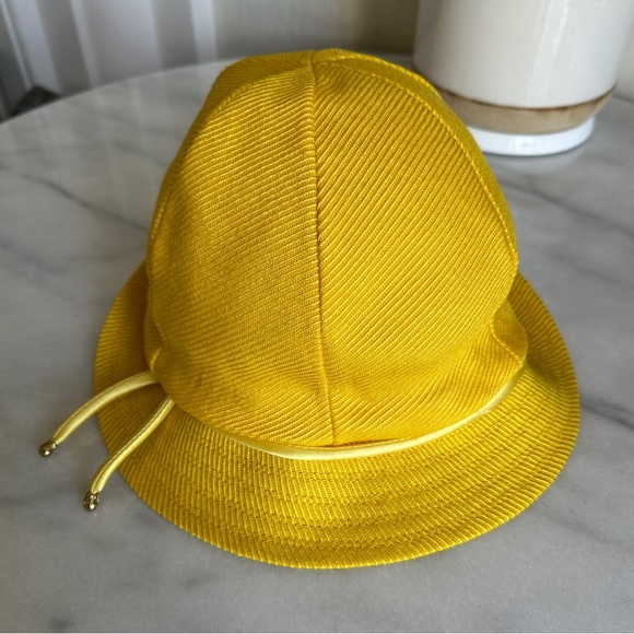 Vintage | Accessories | Vintage 6s Yellow Hippie Bucket Hat Union Made ...
